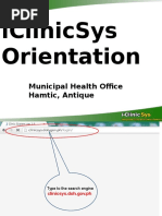 Patient Enrolment Record: Integrated Clinic Information System ...