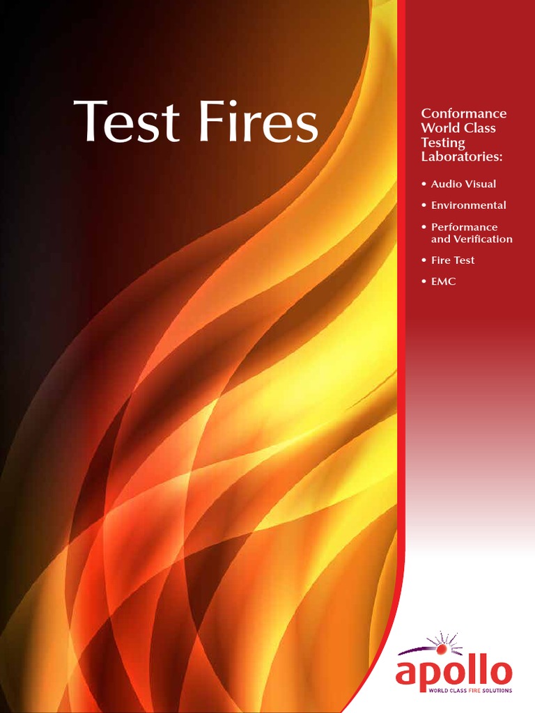 Test Fire | PDF | Smoke | Sensor