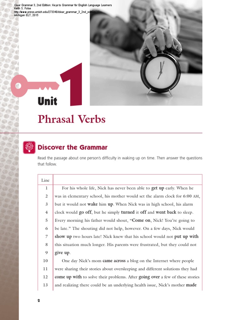 Phrasal Verbs | PDF | Phrase | English Language