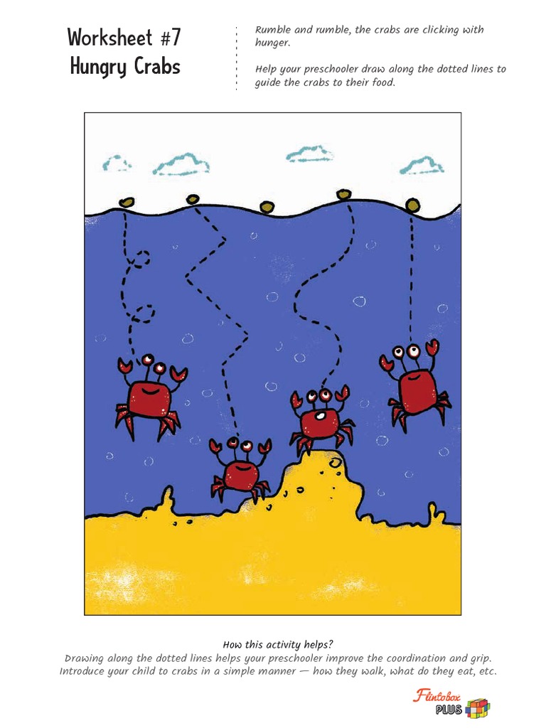 Hungry Crabs Hungry Crabs Worksheet #7 | PDF