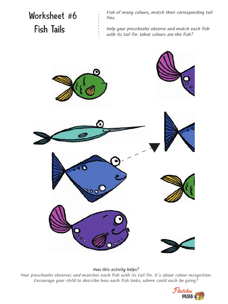 Match Fish Colors to Tail Fins | PDF