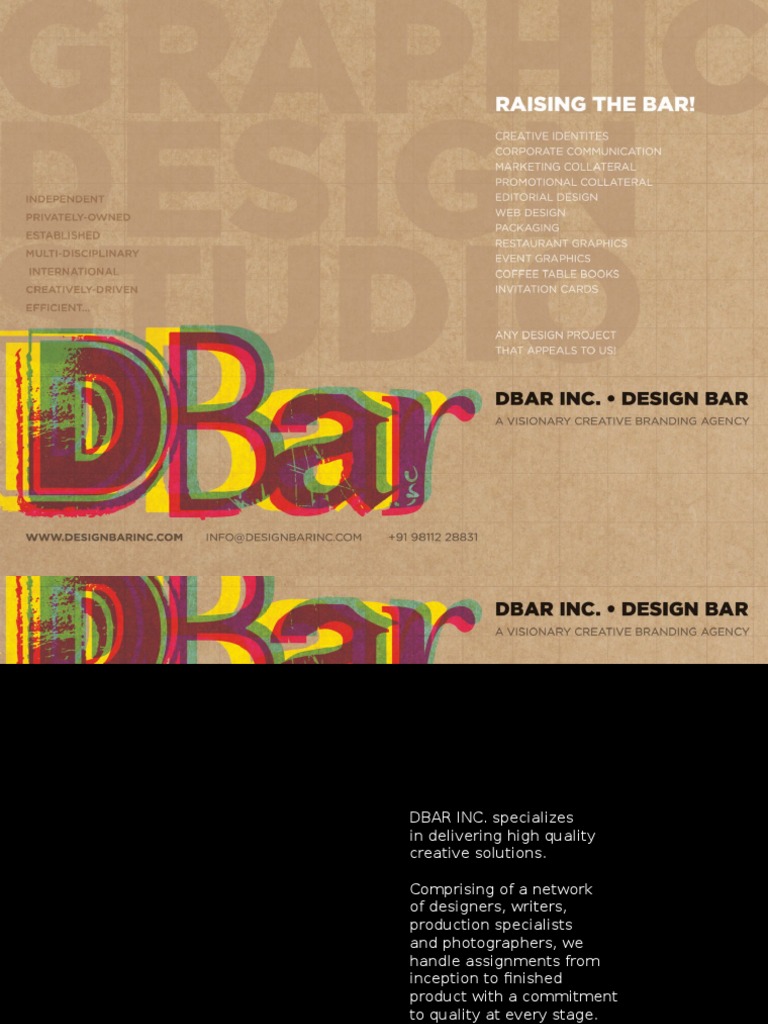 DBar Inc. Corporate Branding | PDF | Brand | Business Economics