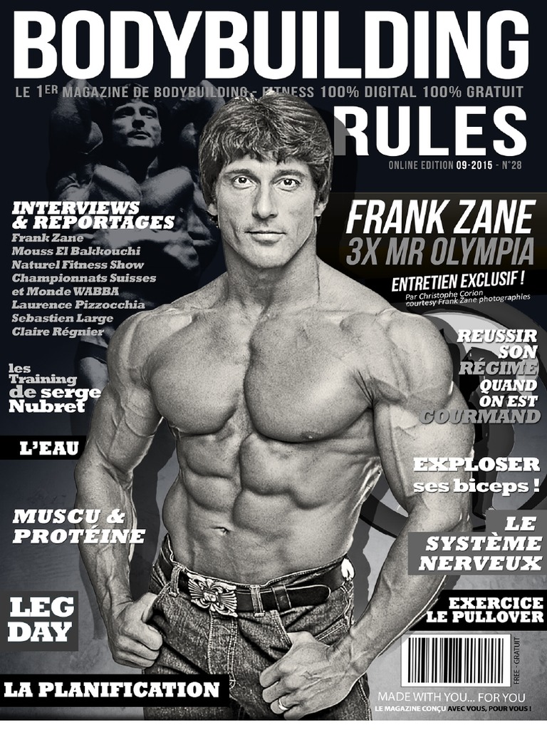 Bodybuilding Rules Serge Nubret-Magazine-28 | PDF
