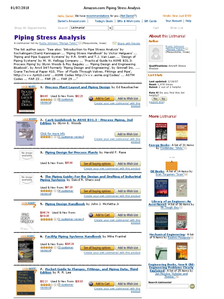 Livros Piping | PDF | Engineering | Gases