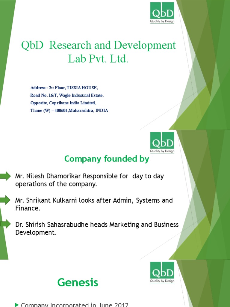 QBD Analytical | PDF | Food And Drug Administration | Pharmaceutical ...