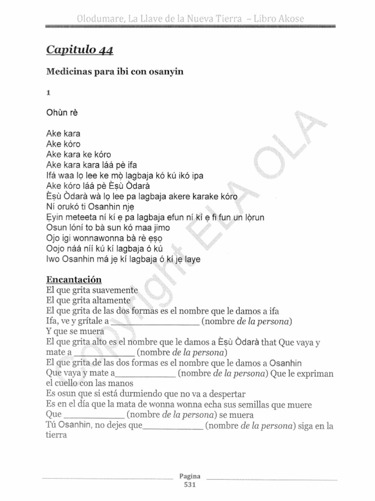 Akose Capitulo 40 | PDF