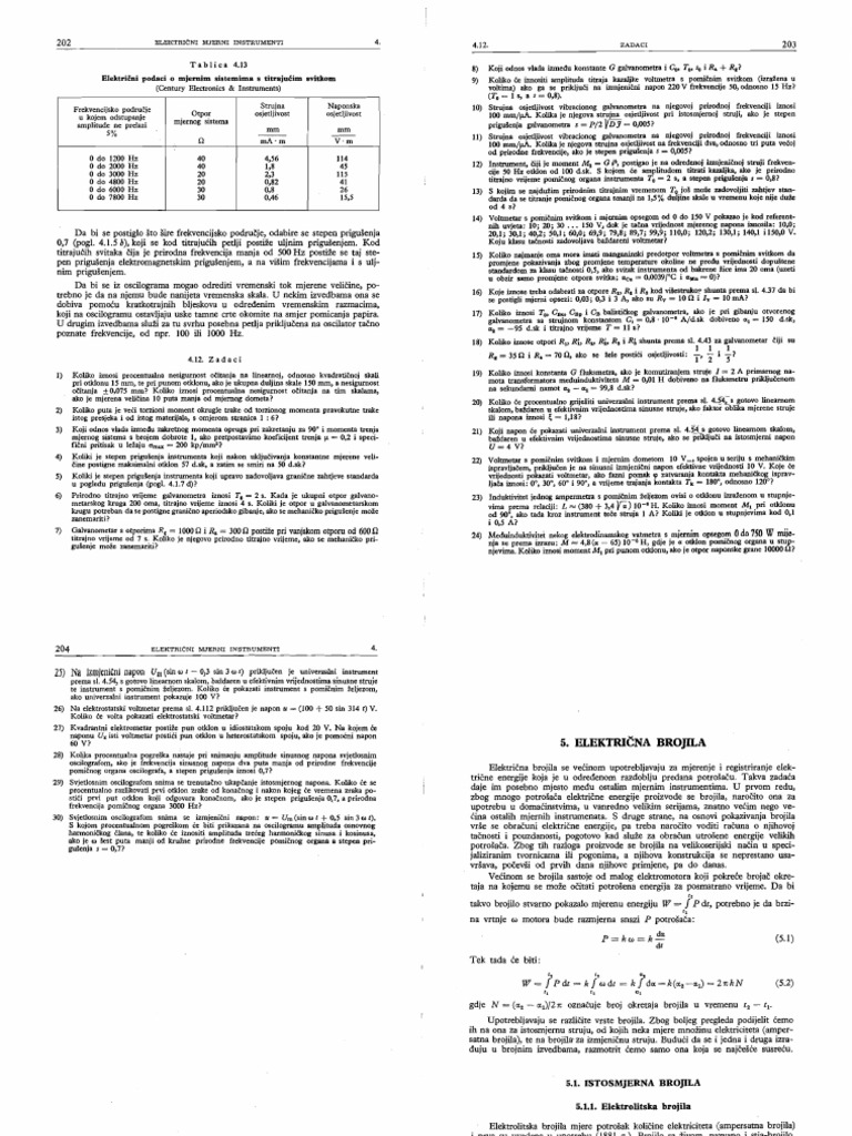 Vojislav Bego Mjerenja U Elektrotehnici - 3 PDF | PDF