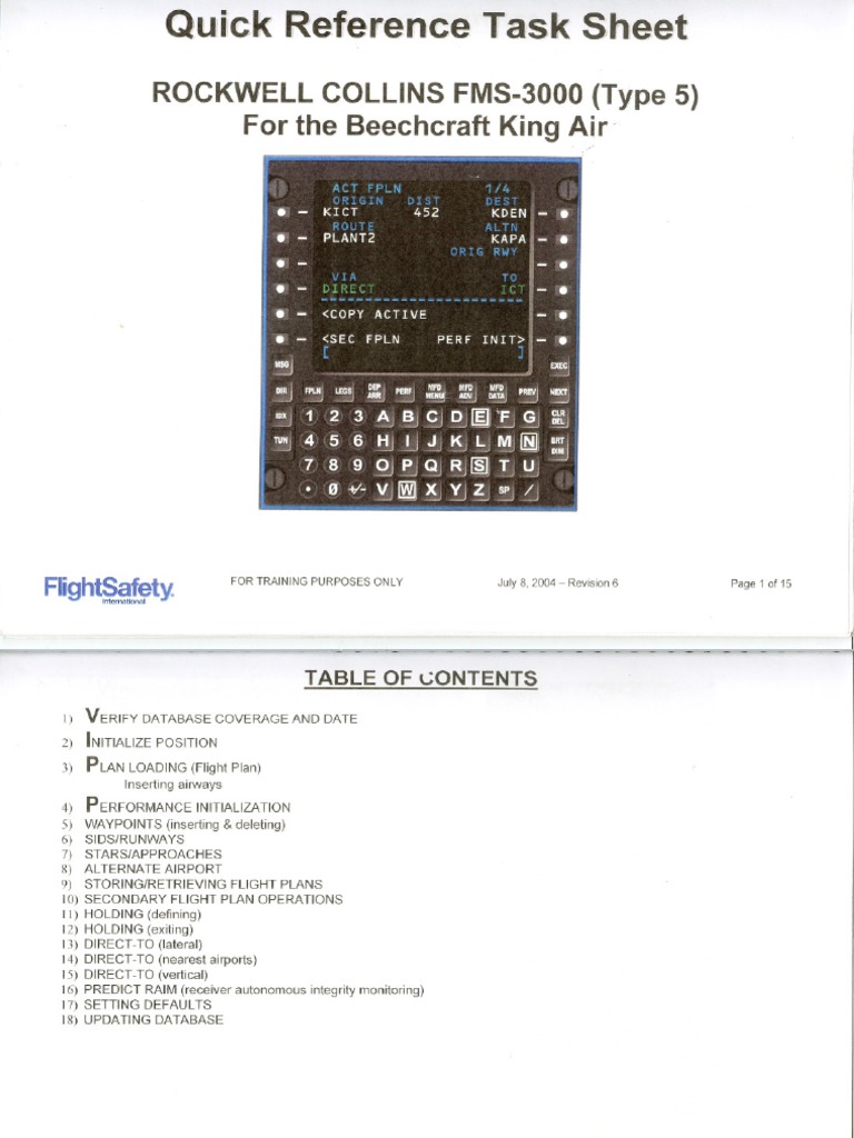 FMS 3000 PDF | PDF