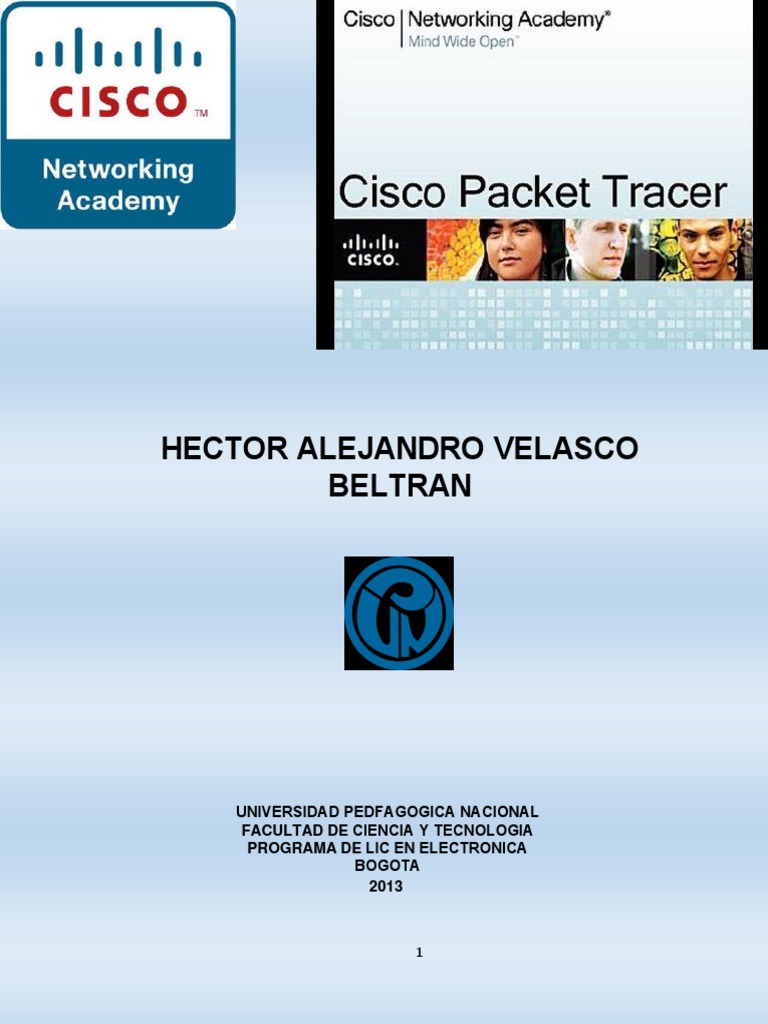 Guia Packet Tracer | PDF | Dirección IP | Enrutador (Computación)
