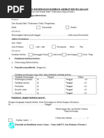 Formulir 3b KK 3 | PDF