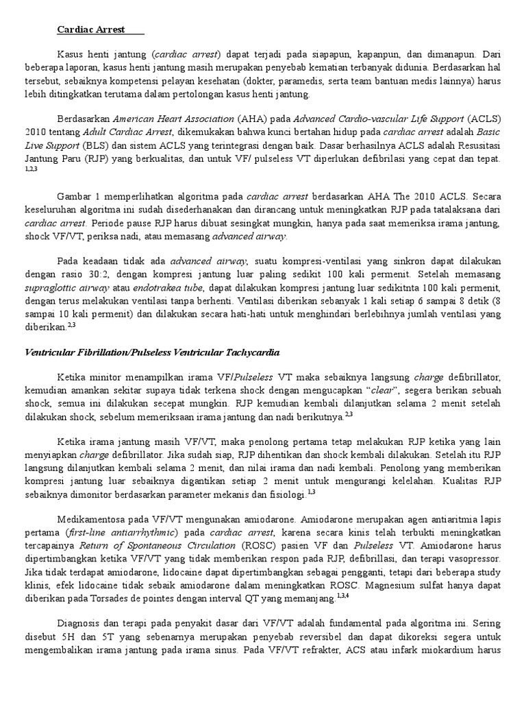 Cardiac Arrest | PDF