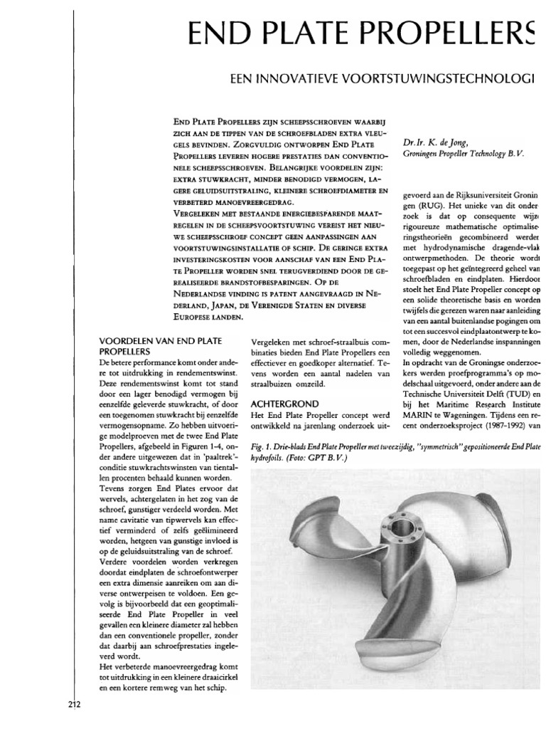 End Plate Propellers | PDF