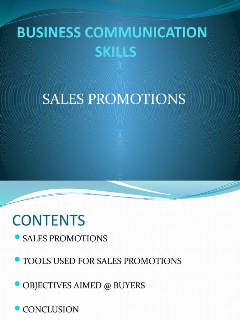 Consumer-Oriented Sales Promotions | PDF