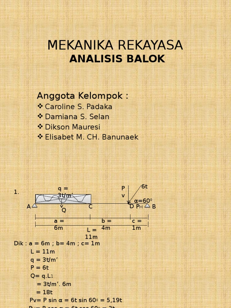Mekanika Rekayasa | PDF
