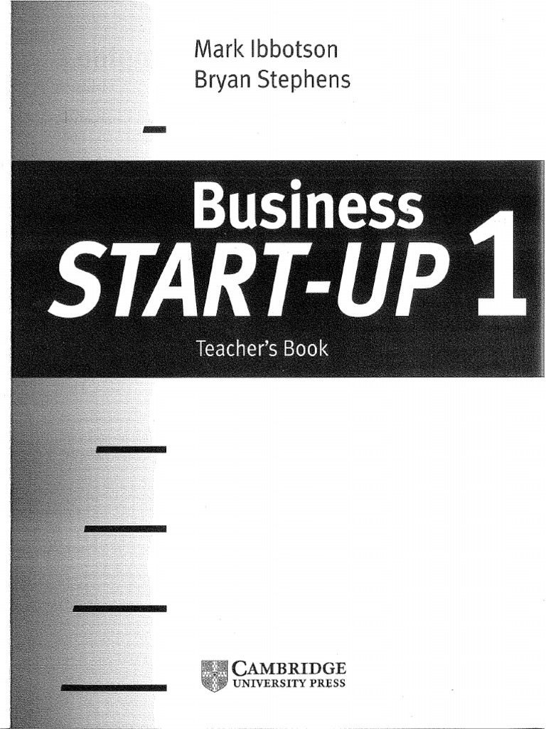 Business Start Up 1 Teacher S Book 1 | PDF