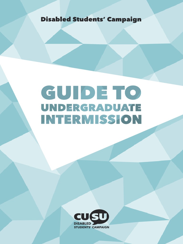 Intermission Guide April 2017 | PDF | Tutor | Test (Assessment)