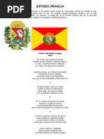 Himno del Estado Mérida: Letra y Música | PDF