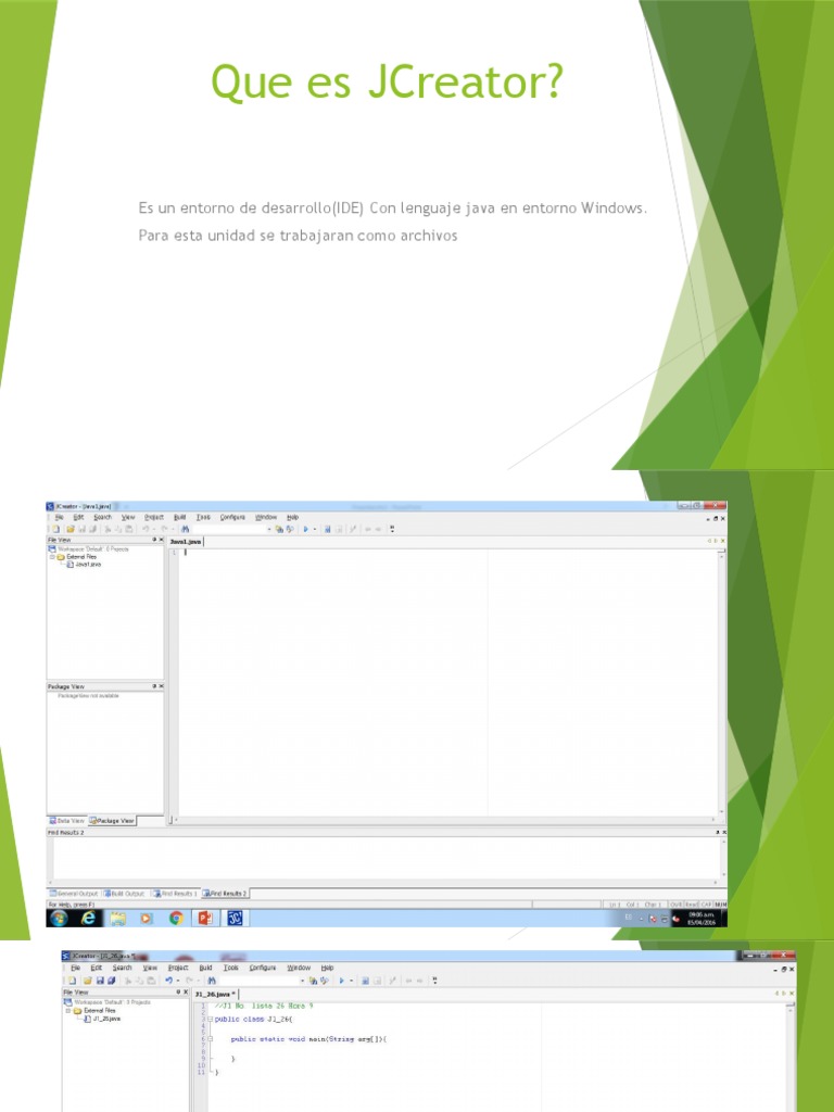 Que Es JCreator | PDF | Java (lenguaje de programación) | Entorno de ...