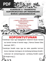 Proses Kapamansayan Boros Bahasa Kadazandusun | PDF