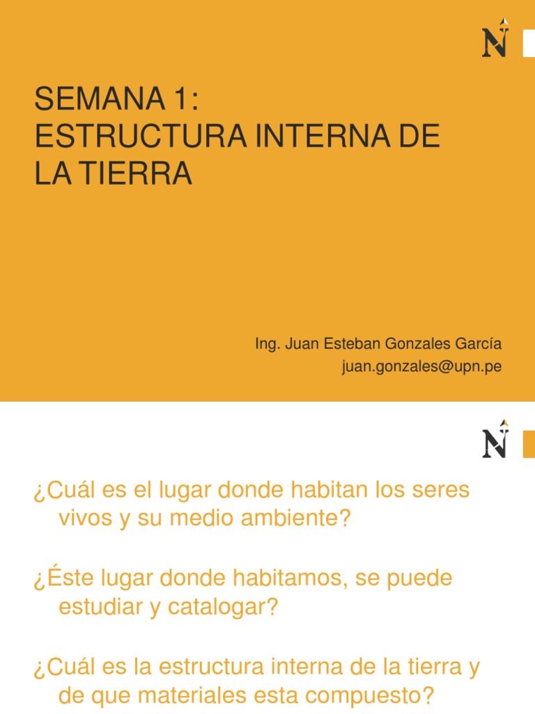 Estructura Interna de la Tierra | PDF | Geología | Tierra