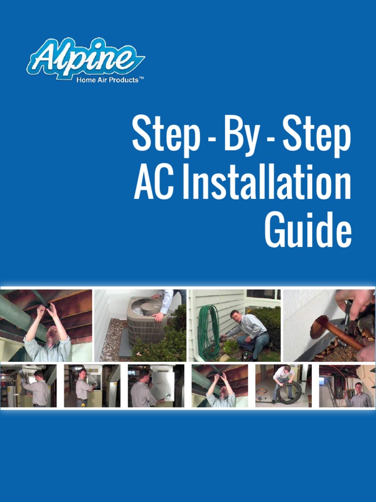 AC Installation Guide Update | PDF | Thermostat | Electrical Connector