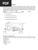 Chills, Chaplets, Riser & Gating System | PDF | Casting (Metalworking ...
