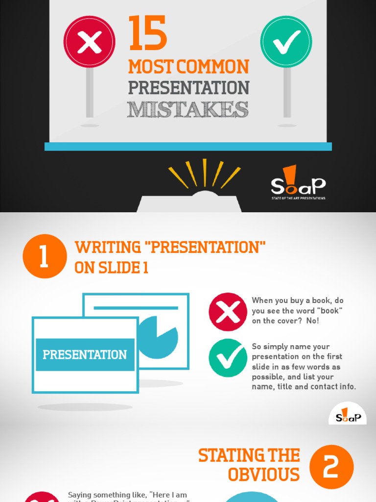 15 Most Common Presentation Mistakes: An Analysis of Common Errors to ...