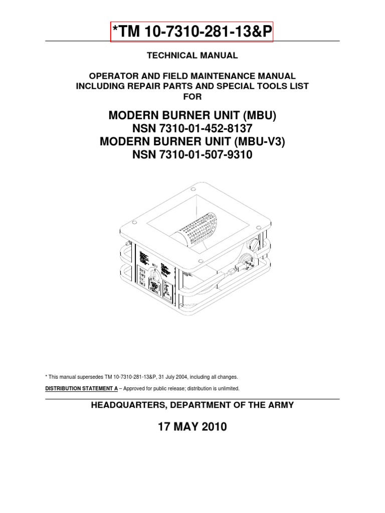 TM 10-7310-281-13&P | PDF | Carbon Monoxide | High Voltage