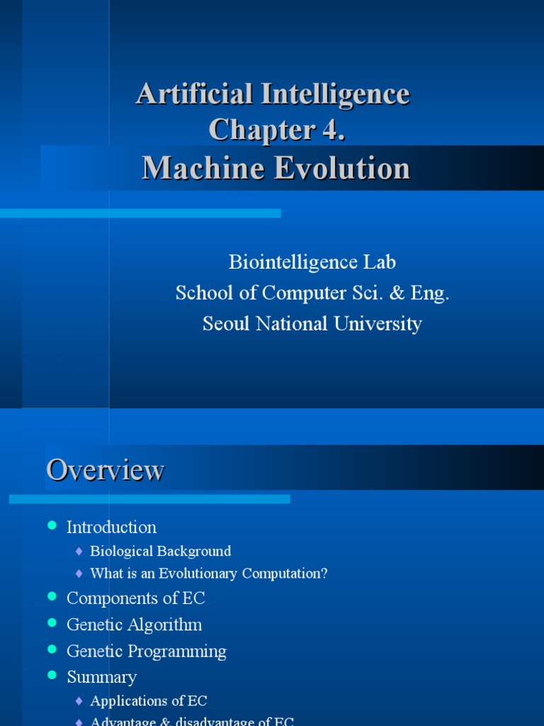 AI Chap4 | PDF | Genetic Algorithm | Fitness (Biology)