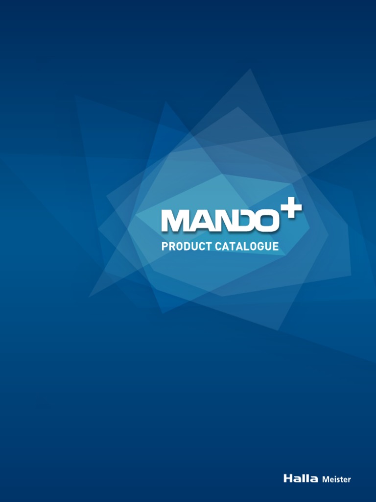 Mando | PDF | Steering | Brake