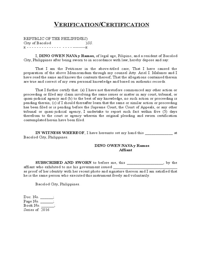 Verification and Certification | PDF