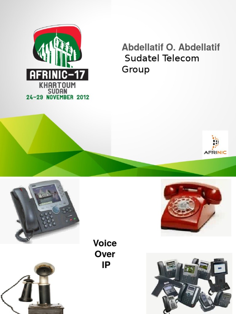 Abdellatif O. Abdellatif: Sudatel Telecom Group | PDF | Voice Over Ip ...