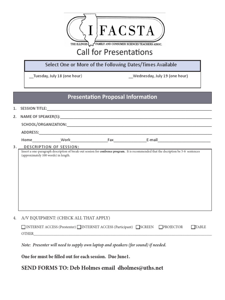 Presentation Form | PDF