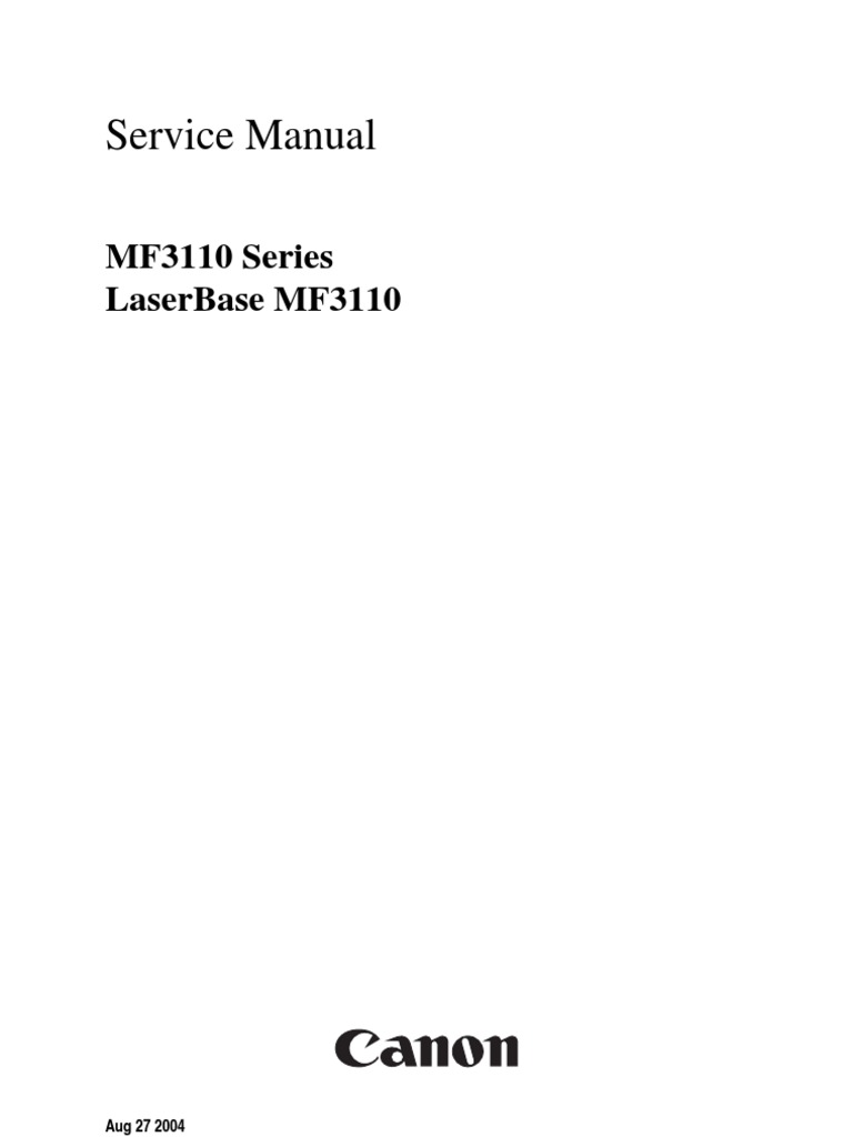 Printer Canon MF3110 | PDF | Image Scanner | Electronic Circuits