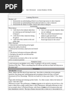 Orientation Lesson Plan | PDF | Educational Assessment | Lesson Plan