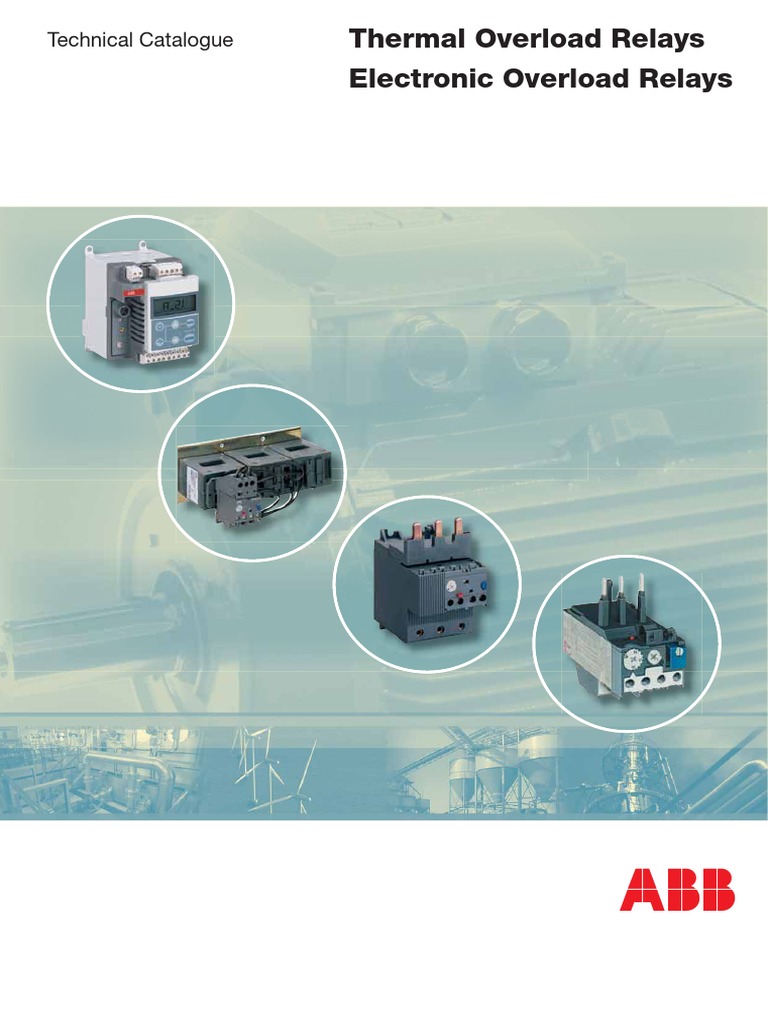 ABB-Thermal-and-Electronic-Overload-Relays.pdf | Relay | Fuse (Electrical)