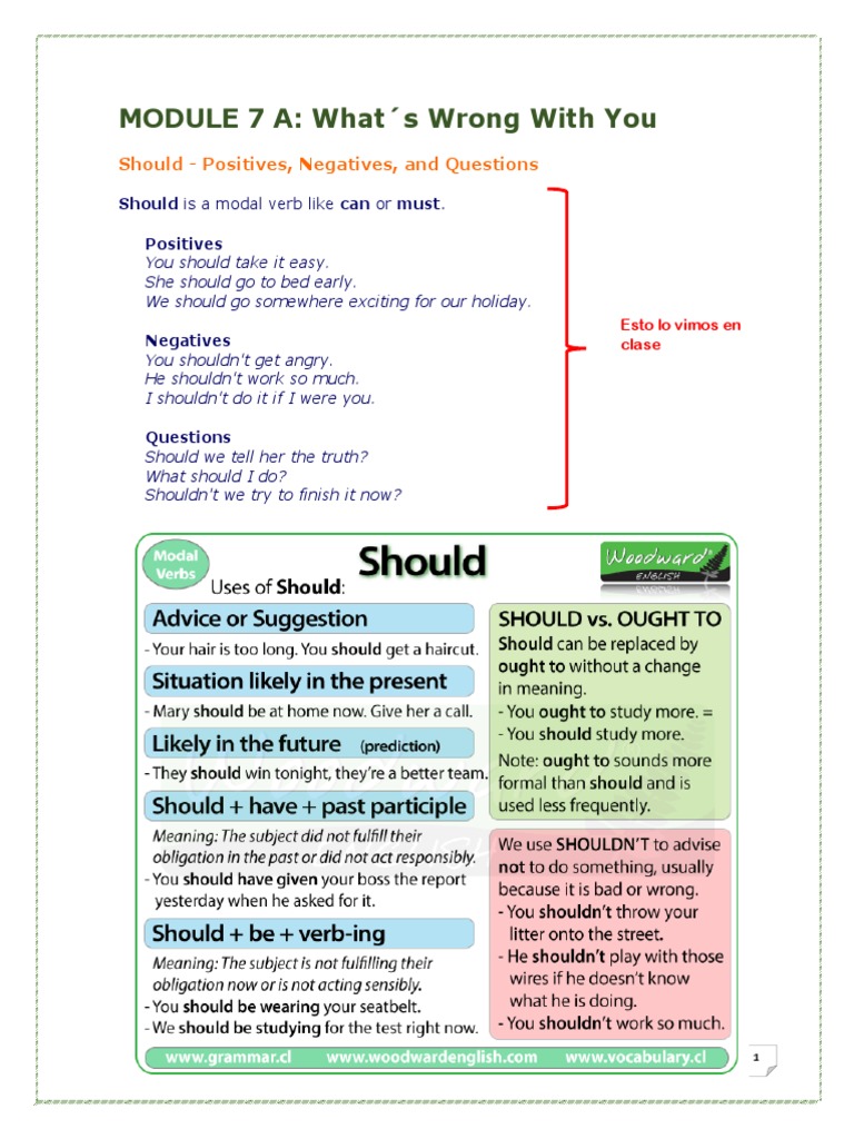 7a and 7b Grammar y Excercises | PDF | Syntax | Grammar