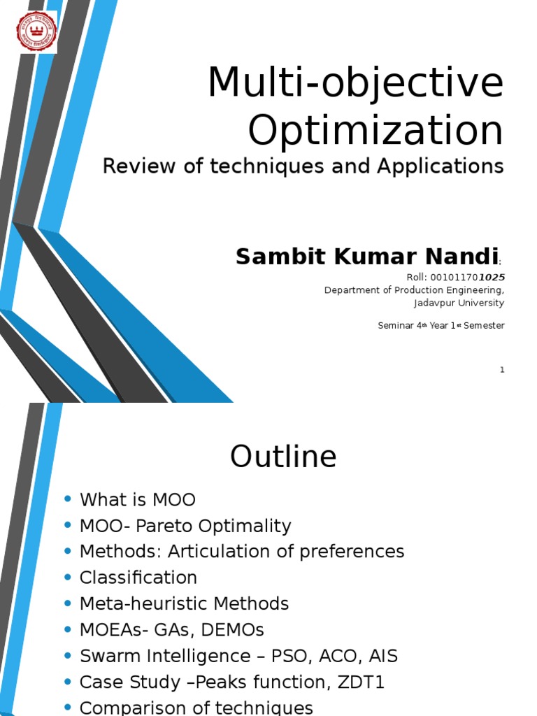 Multiobjective Optimization | PDF | Mathematical Optimization ...