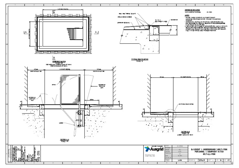 Basement & Underground Substation Personnel & Equipment Hatch ...