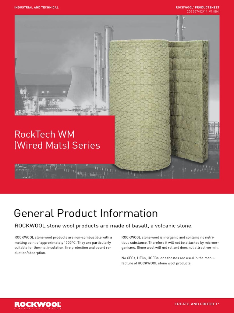 Rockwool Series | Thermal Insulation | Stainless Steel
