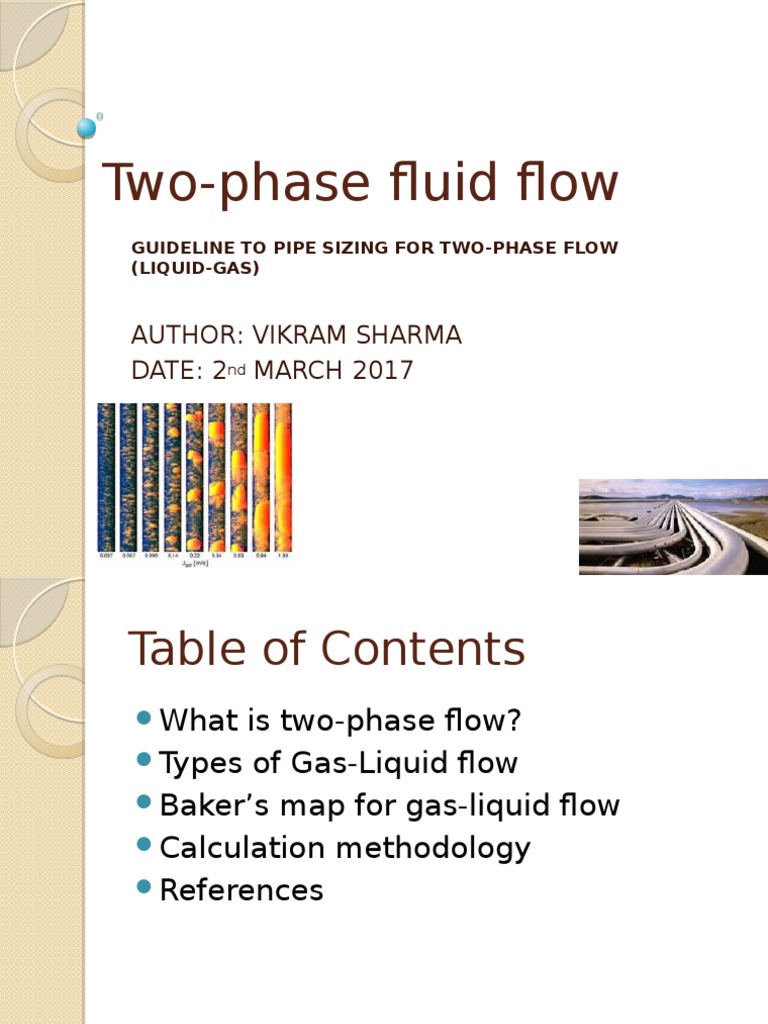Two-Phase Flow (Gas-Flow) Line Sizing | Download Free PDF | Fluid ...