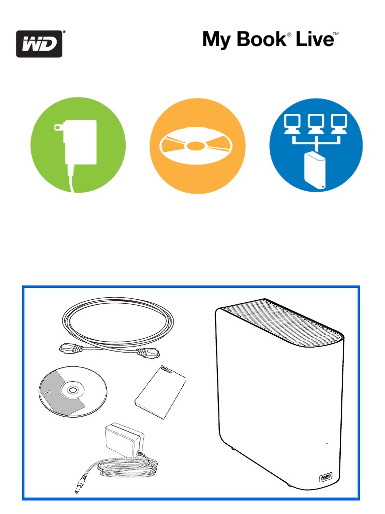 WD MyBookLive 1TB Quick Install Guide - English | PDF