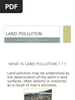 Land Pollution: Causes and Solutions | PDF