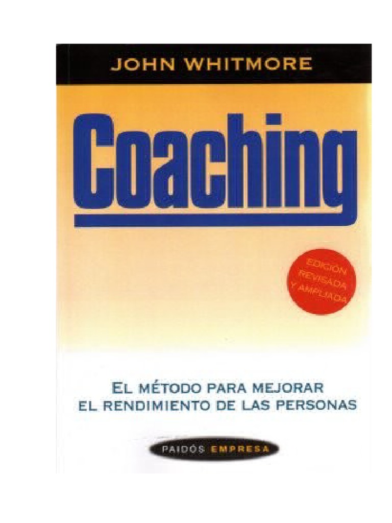 Coaching: Confianza y Cambio | PDF | Autoestima | Conocimiento
