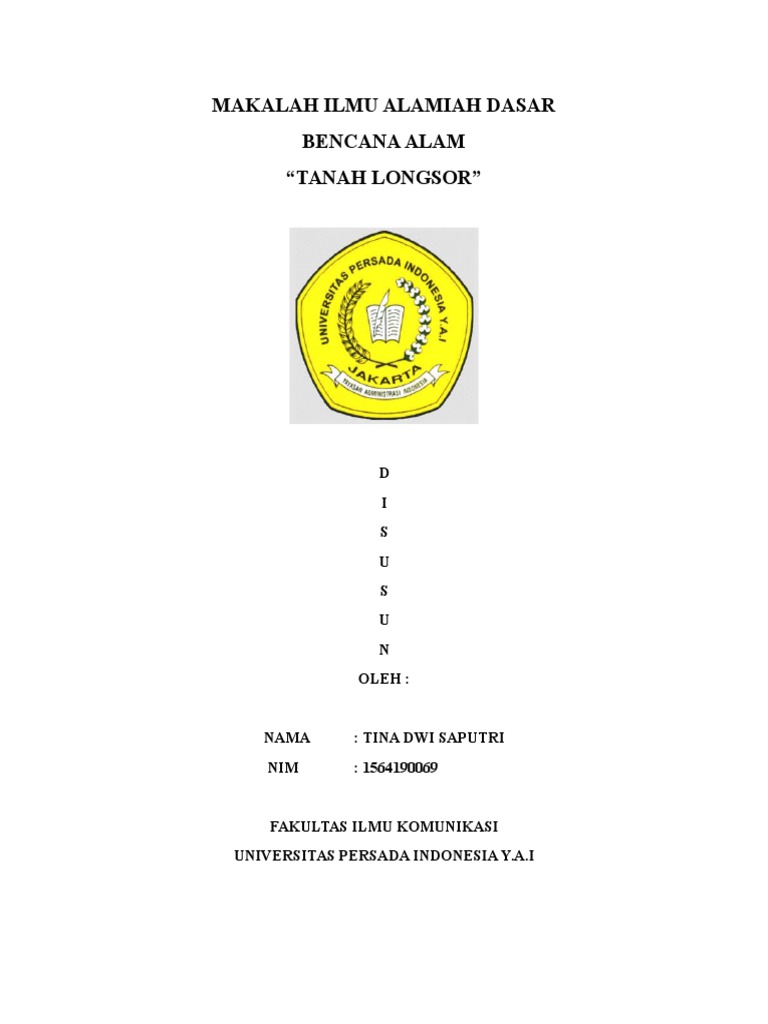 Makalah Ilmu Alamiah Dasar New | PDF