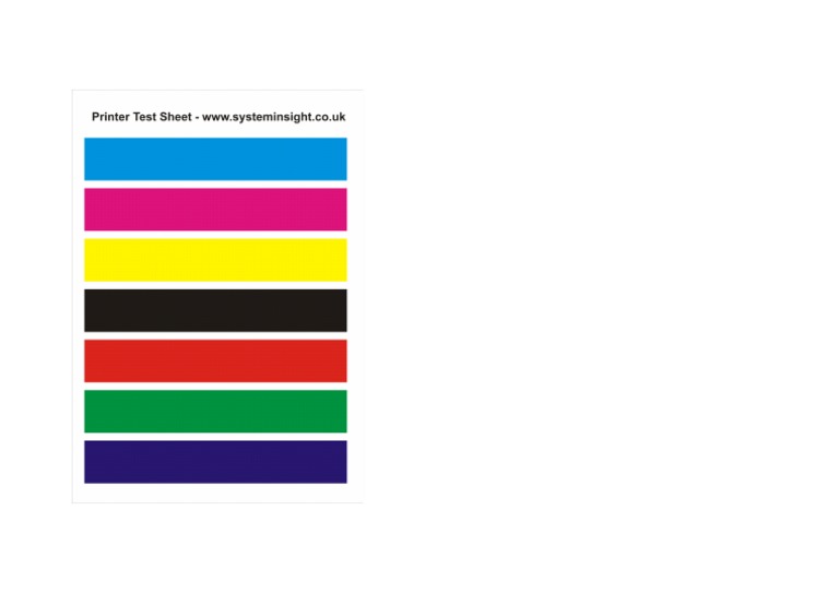 Tes Print Warna | PDF