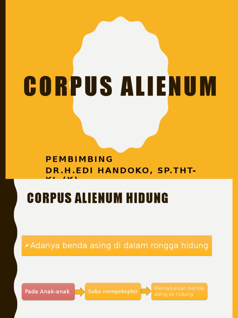 Corpus Alienum Edit | PDF