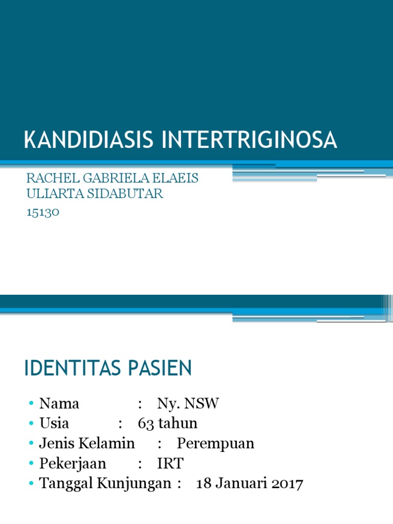 Kandidiasis Intertriginosa | PDF