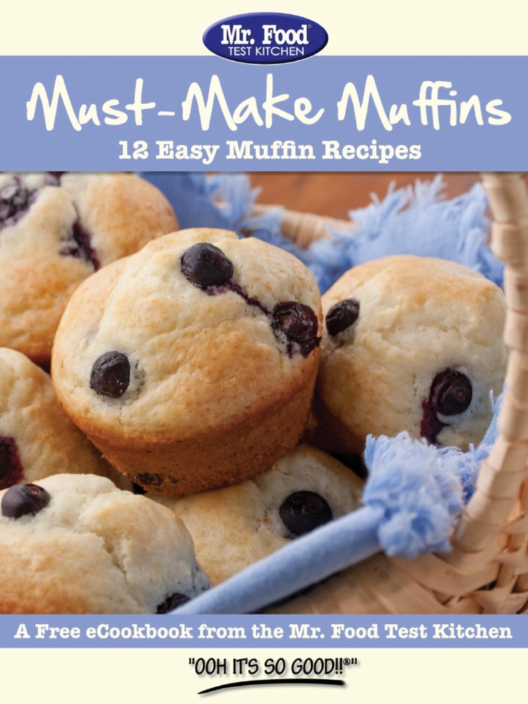 Must-Make Muffins Easy Muffin Recipes PDF | Download Free PDF | Muffin ...
