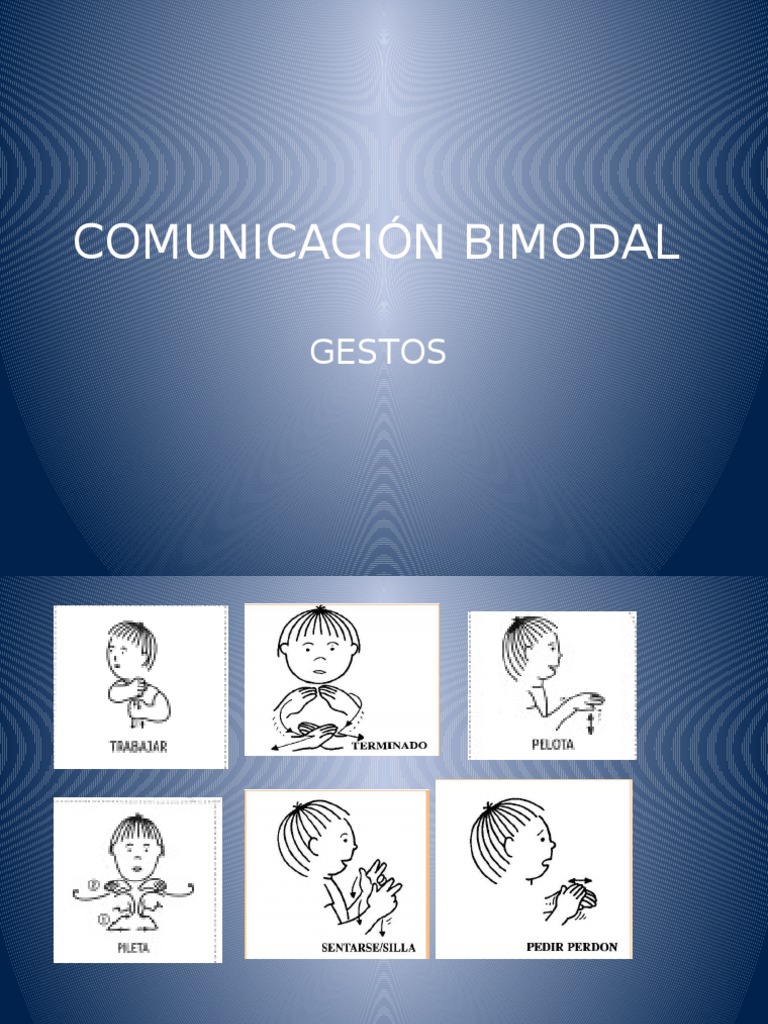 Comunicación Bimodal | PDF